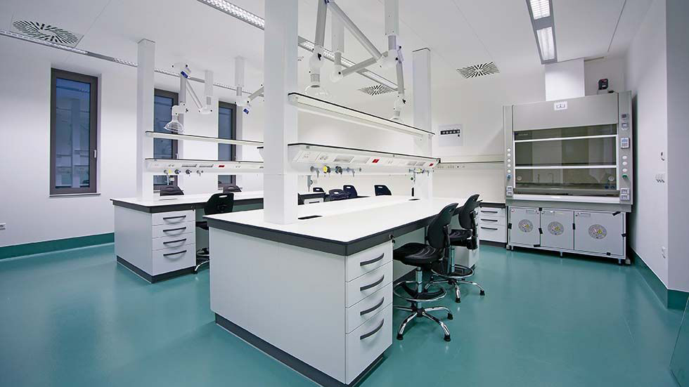 Standaard zuurkast - VOS meubilair