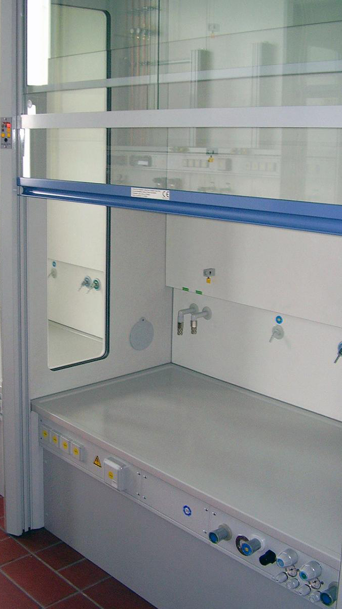 Walk-in zuurkast - VOS meubilair